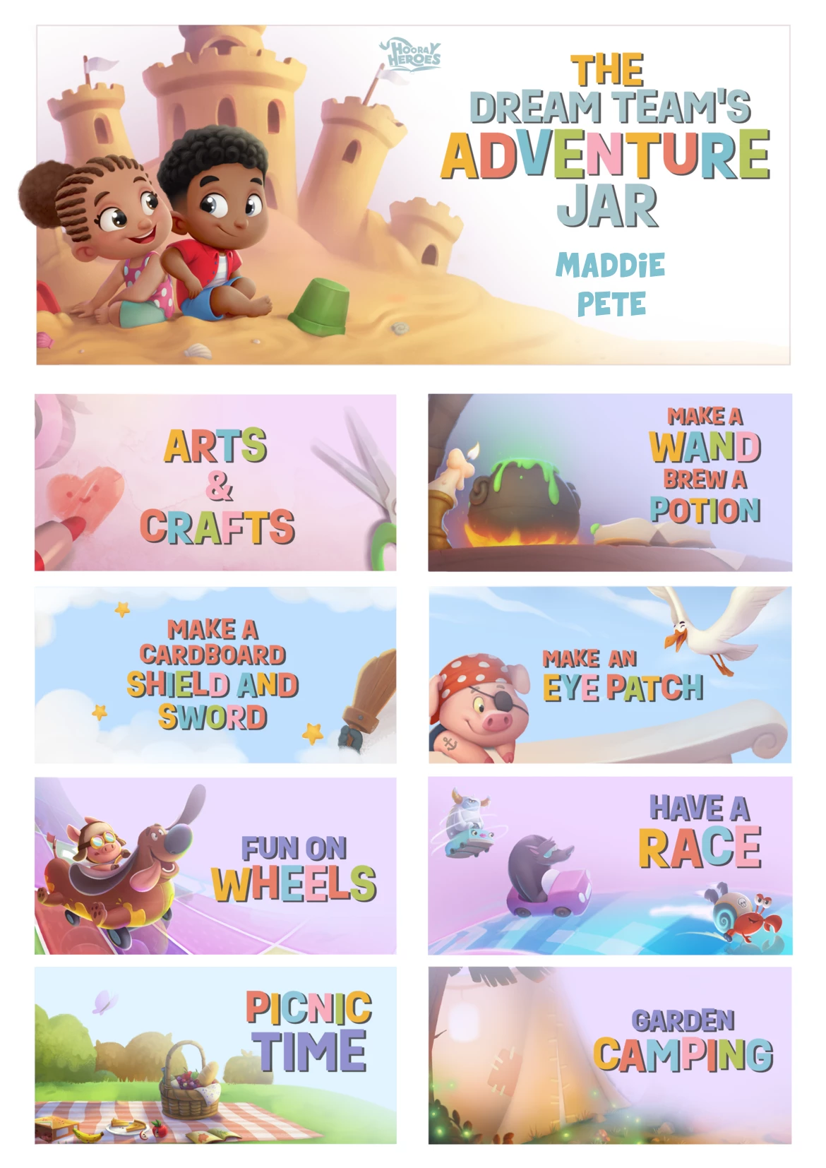 Hooray Heroes - Personalised Books for Kids, Adults & Pets